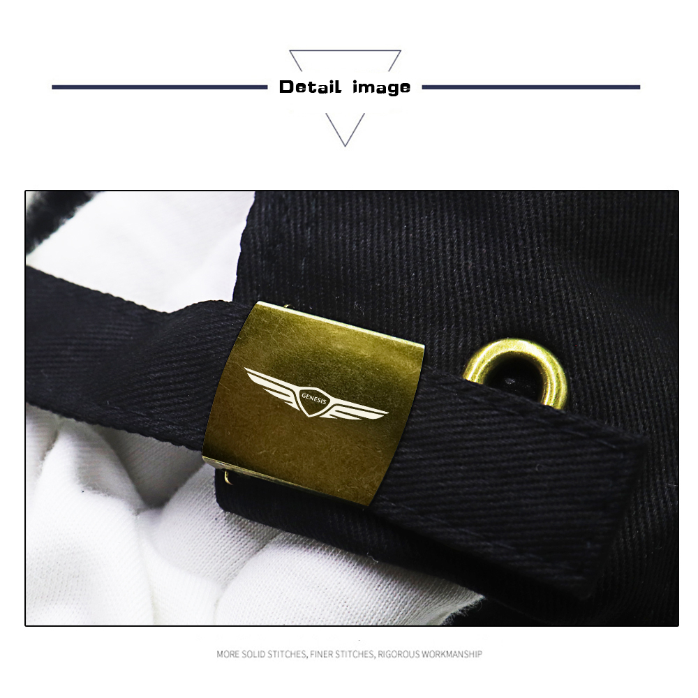 GENESIS Baseball Cap - Exclusive GENESIS Hat in Elegant Black Color ...