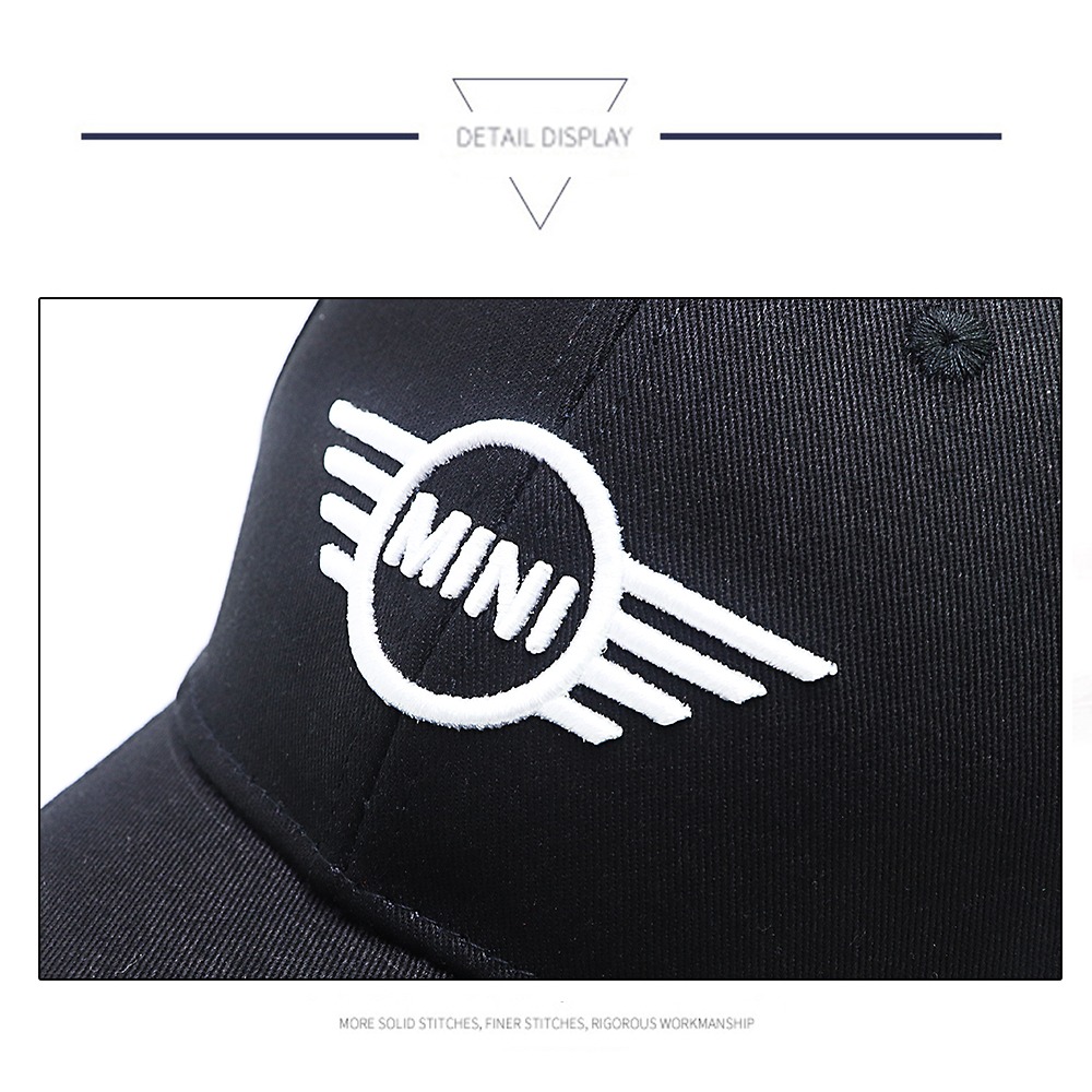 Mini Cooper Hat Baseball Cap Sleek Black - Limited Edition - Cap Castle