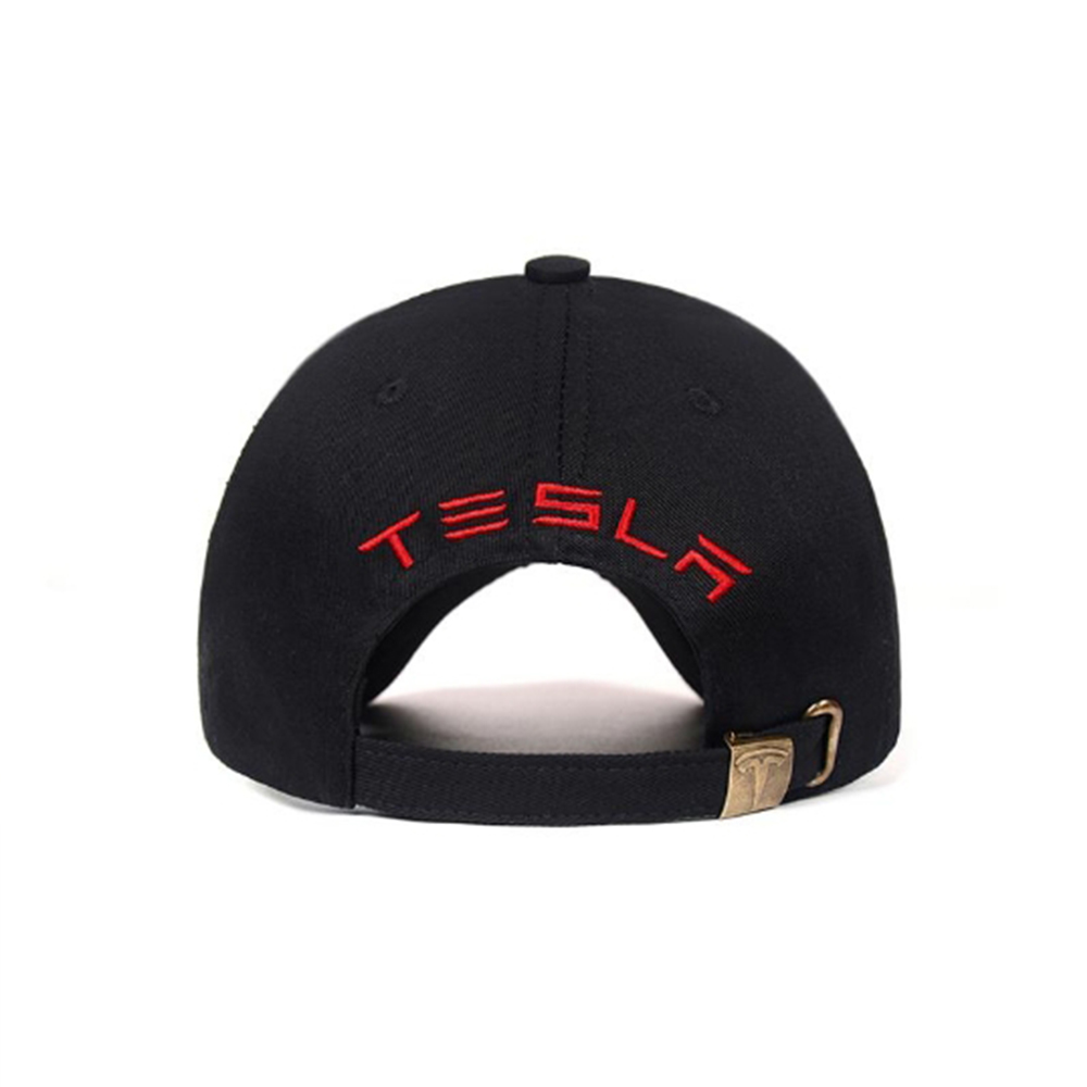 Tesla Baseball Cap - Black Color - Caps Castle