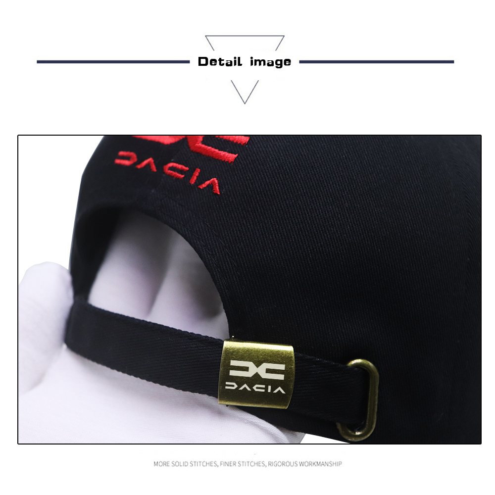 Dacia Baseball Cap - Black Color Dacia Hat Limited Edition - Cap Castle
