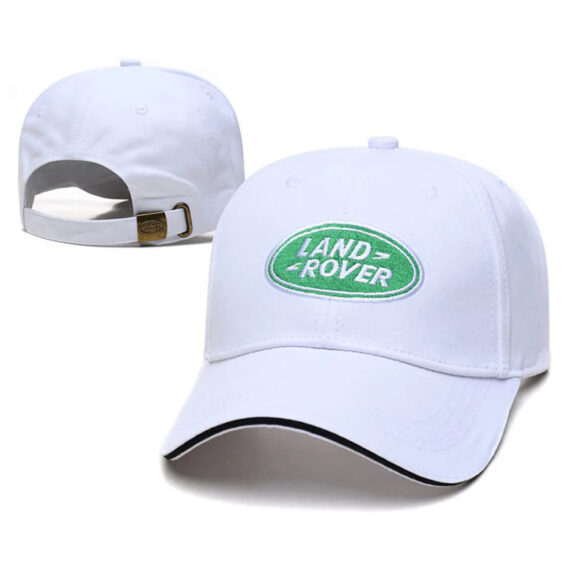Land Rover Baseball Cap - Exclusive White Cotton Embroidered Ultimate ...