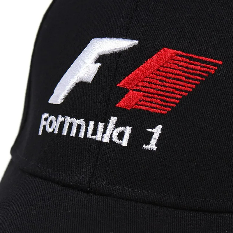 F1 Baseball Cap Formula One Hat Racing, Premium Black Color - Cap Castle