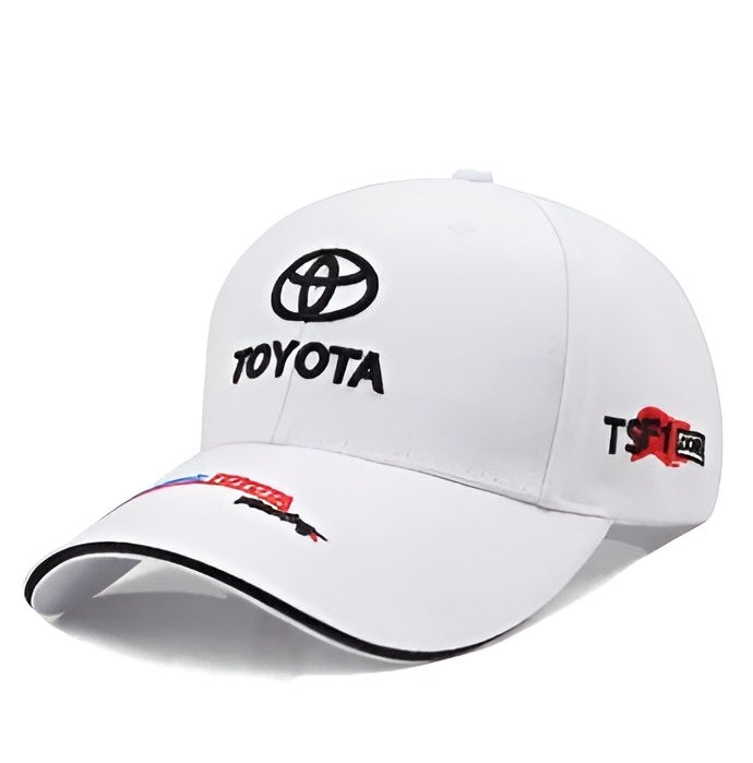 Ultimate Toyota Baseball Cap Motor Sport Hat - Bright White Color - Cap ...
