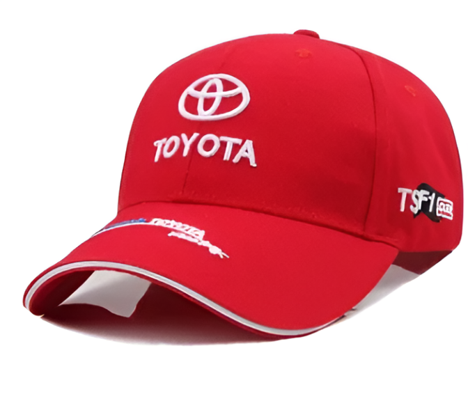 Toyota Baseball Cap Motor Sport Hat - Bold Red Color Limited Edition ...
