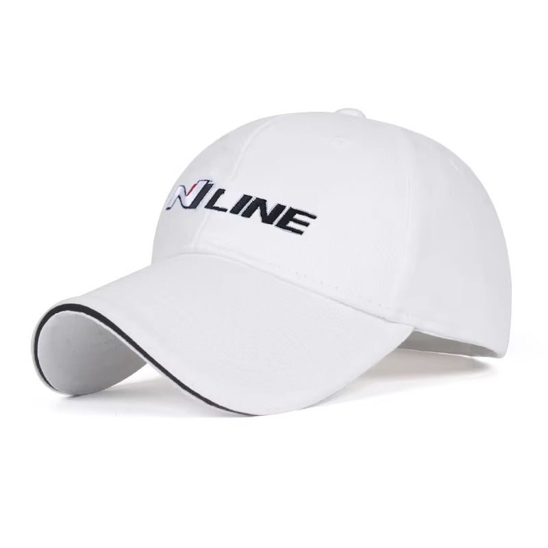 Hyundai N Line Baseball Cap - Hyundai N Line Hat White Color - Cap Castle