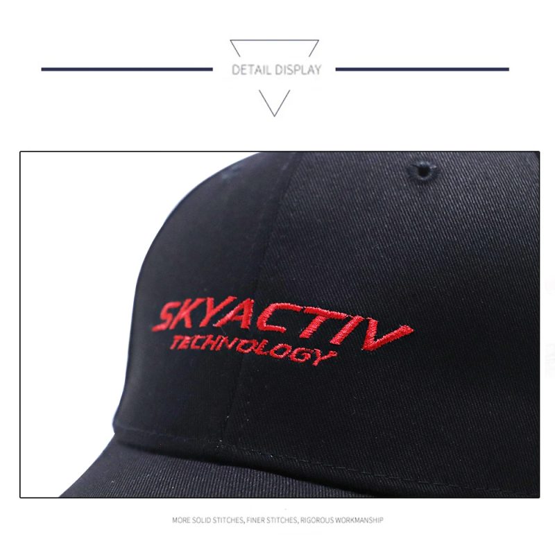 Mazda Hat Skyactive Baseball Cap - Premium Black Car Hat with Logo ...